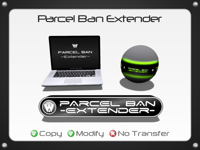 Second Life Marketplace - Parcel Ban Extender